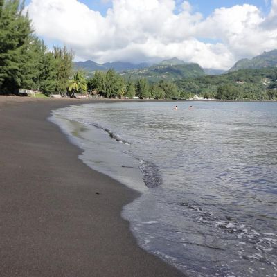 Plage de la Pointe Venus 🏖️ Tahiti-Insel, Französisch-Polynesien ...