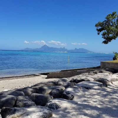 Plage de Papehue 🏖️ Tahiti-Insel, Französisch-Polynesien - detaillierte ...