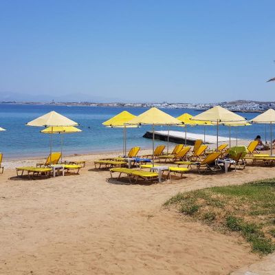 Porto Paros Strand (Paralia Porto Paros) 🏖️, Insel Paros (Griechenland ...