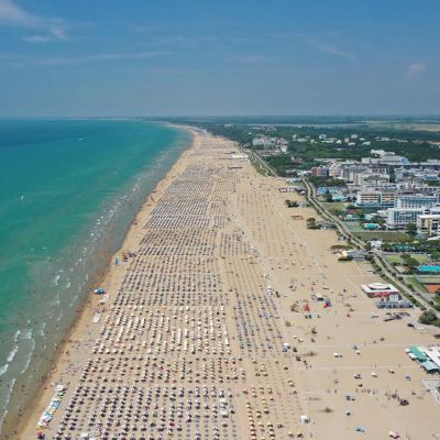 Bibione Spiaggia | Veneto, Italien - detaillierte Merkmale, Karte, Fotos
