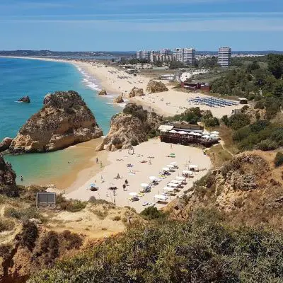 Praia de Alvor 🏖️ Algarve, Portugal - detaillierte Funktionen, Karte, Fotos