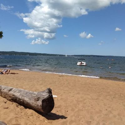 Sunset Park Beach 🏖️ Michigan, Vereinigte Staaten von Amerika ...