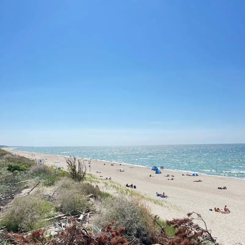 Nida nudist beach 🏖️ Litauen - detaillierte Funktionen, Karte, Fotos